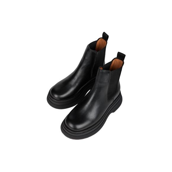 Ganni | Shoes | New Ganni Creepers Chelsea Boot In Black | Poshmark